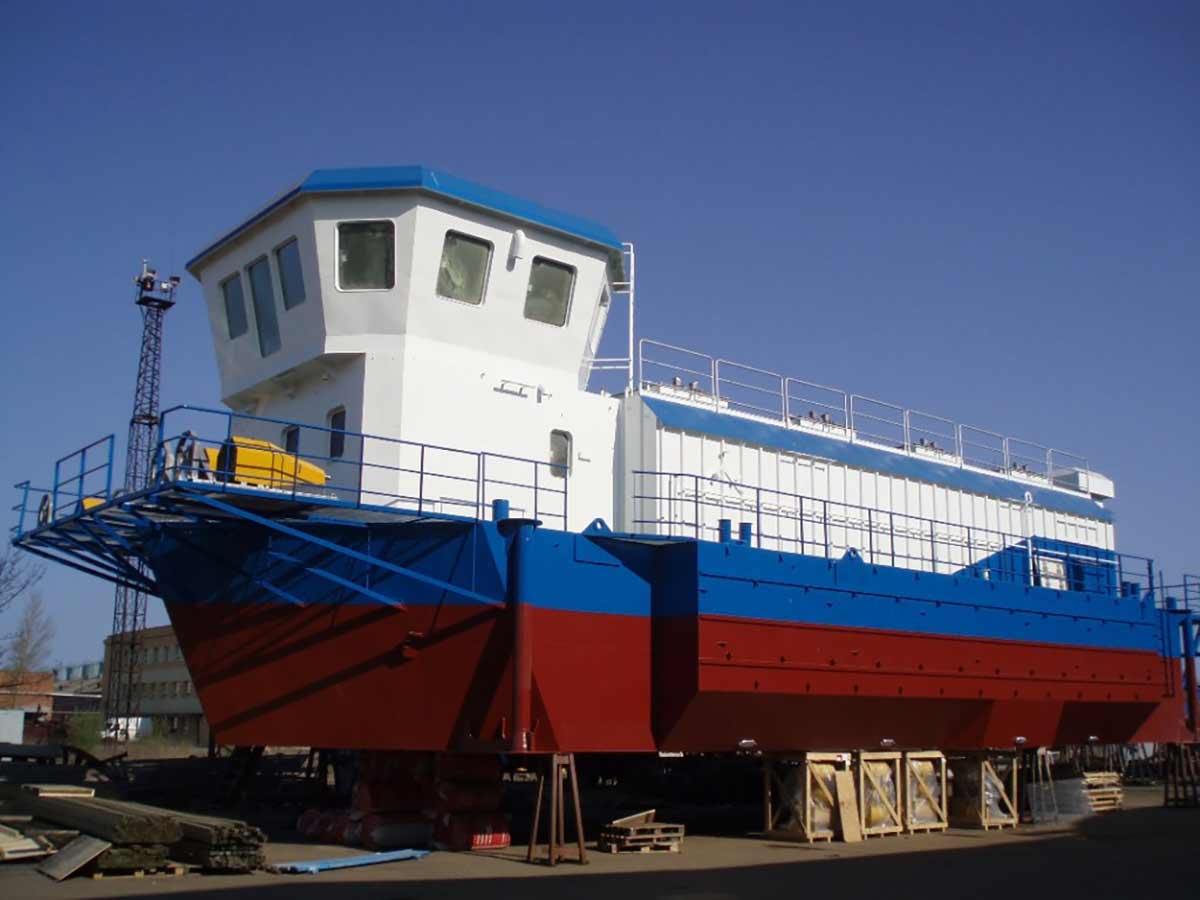 Feeding Barges for Fish farming - Sawicon AS